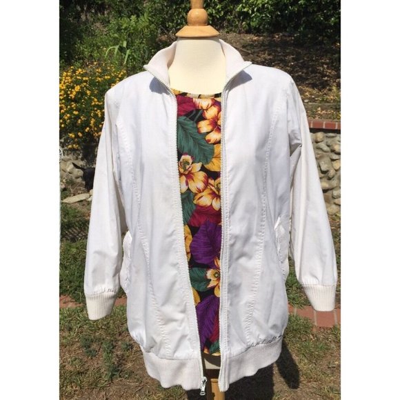 London Fog | Jackets & Coats | Vintage Womens London Fog White ...